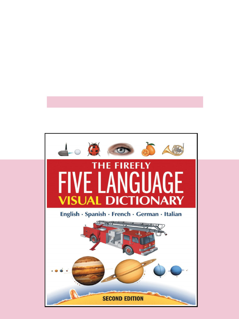 The Firefly Five language visual dictionary English Spanish French ...