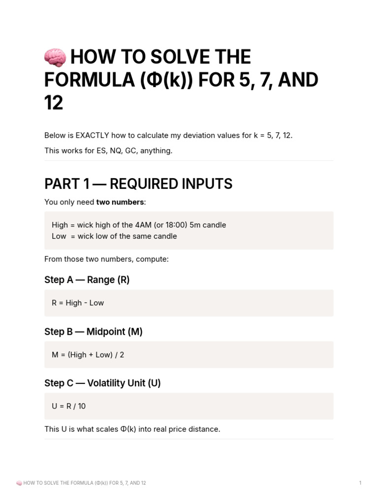 HOW TO SOLVE THE FORMULA ( (K) ) FOR 5 7 AND 12 | PDF | Applied Mathematics