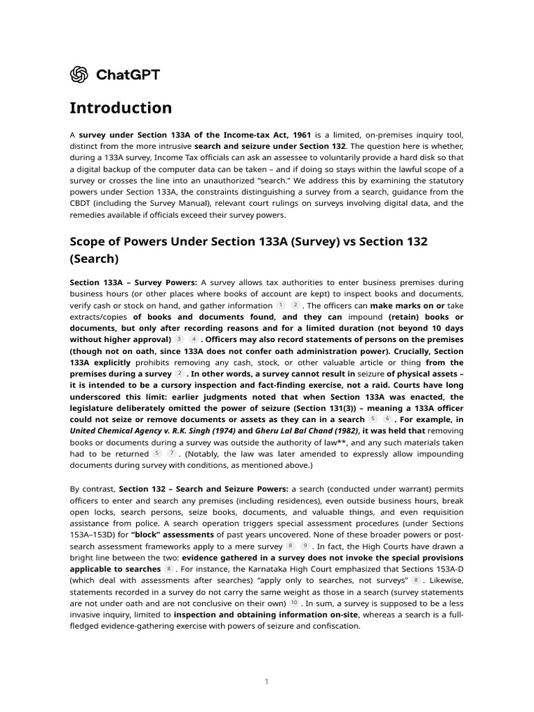 Whether Asking For A Hard Disk During Survey Constitutes A Search | PDF ...