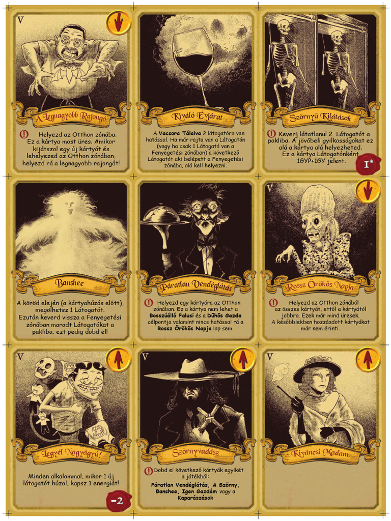 Deckula Kártyák 2 Oldals | PDF