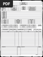 VTM Experience and Blood Potency Costs | PDF