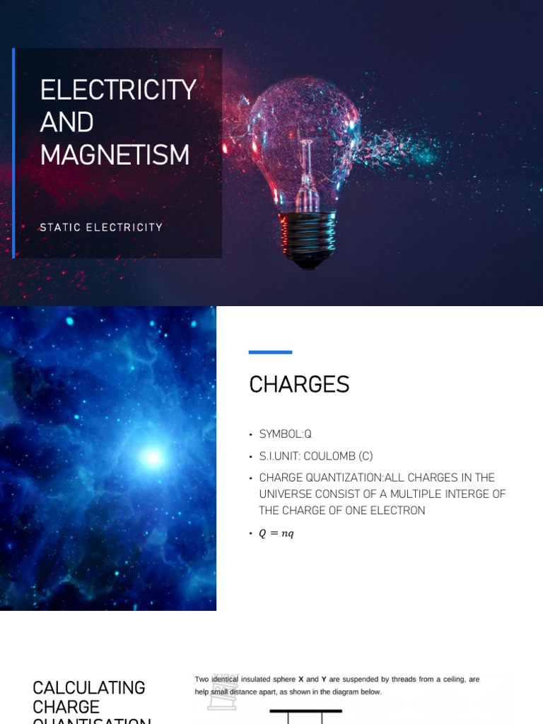 Grade 11 Electrostatics | PDF