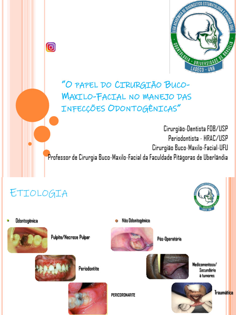 O+papel+do+Cirurgi%C3%A3o+Buco-Maxilo-Facial+no+manejo | PDF | Sistema ...
