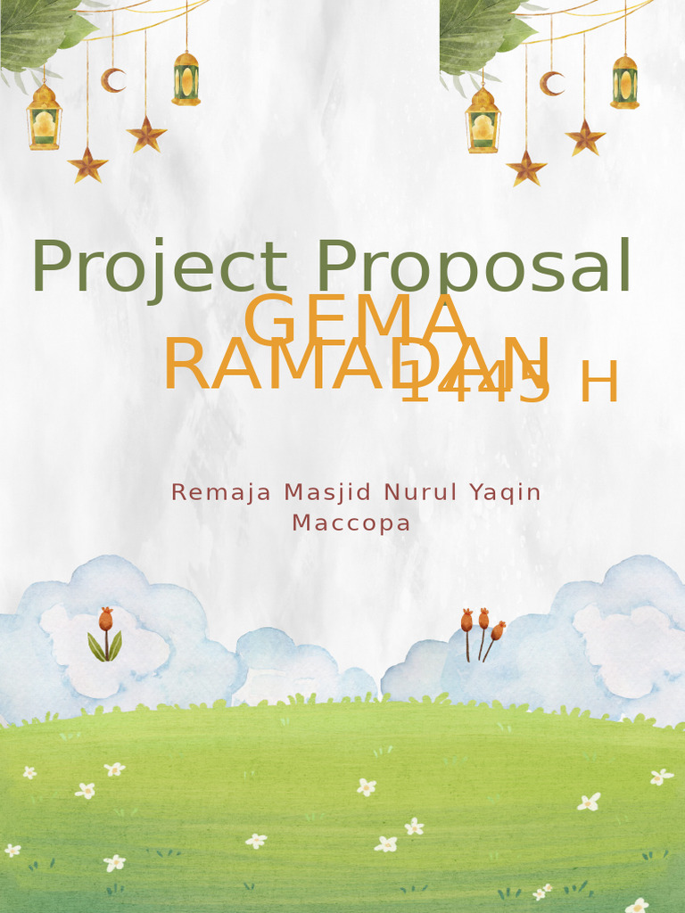 Proposal Gema Ramadan 2024 | PDF