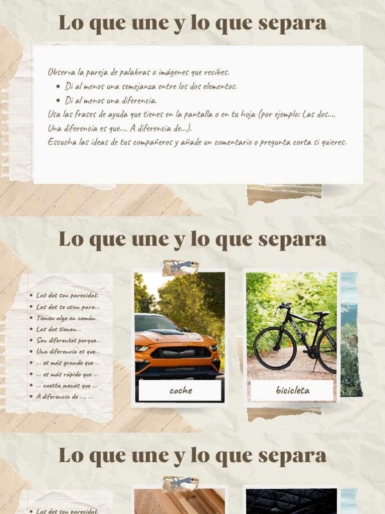 Lo Que Une y Lo Que Separa | PDF