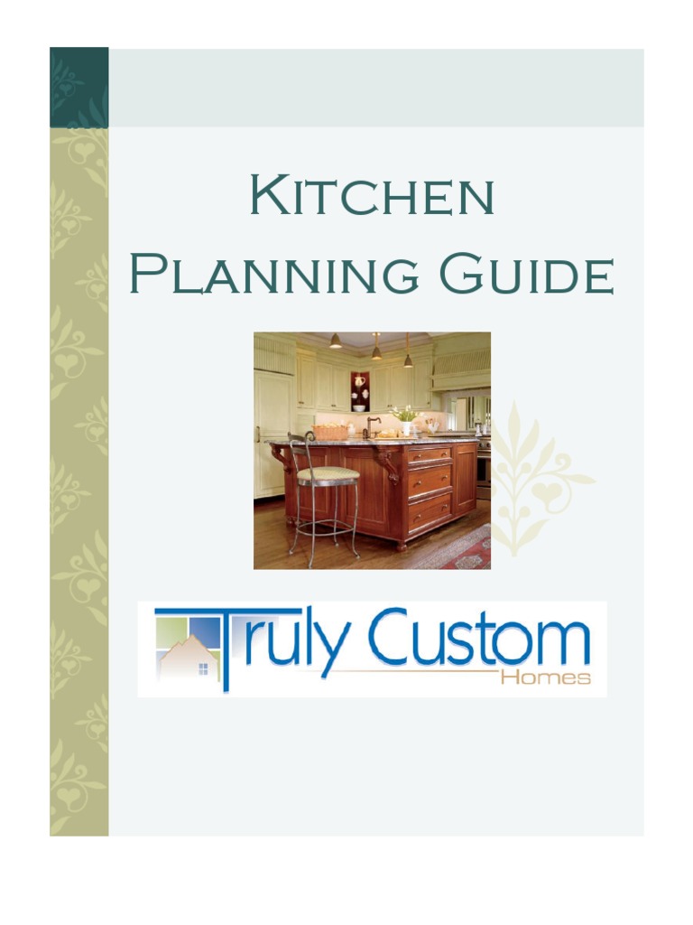 Kitchen Planning Guide | PDF | Countertop | Kitchen