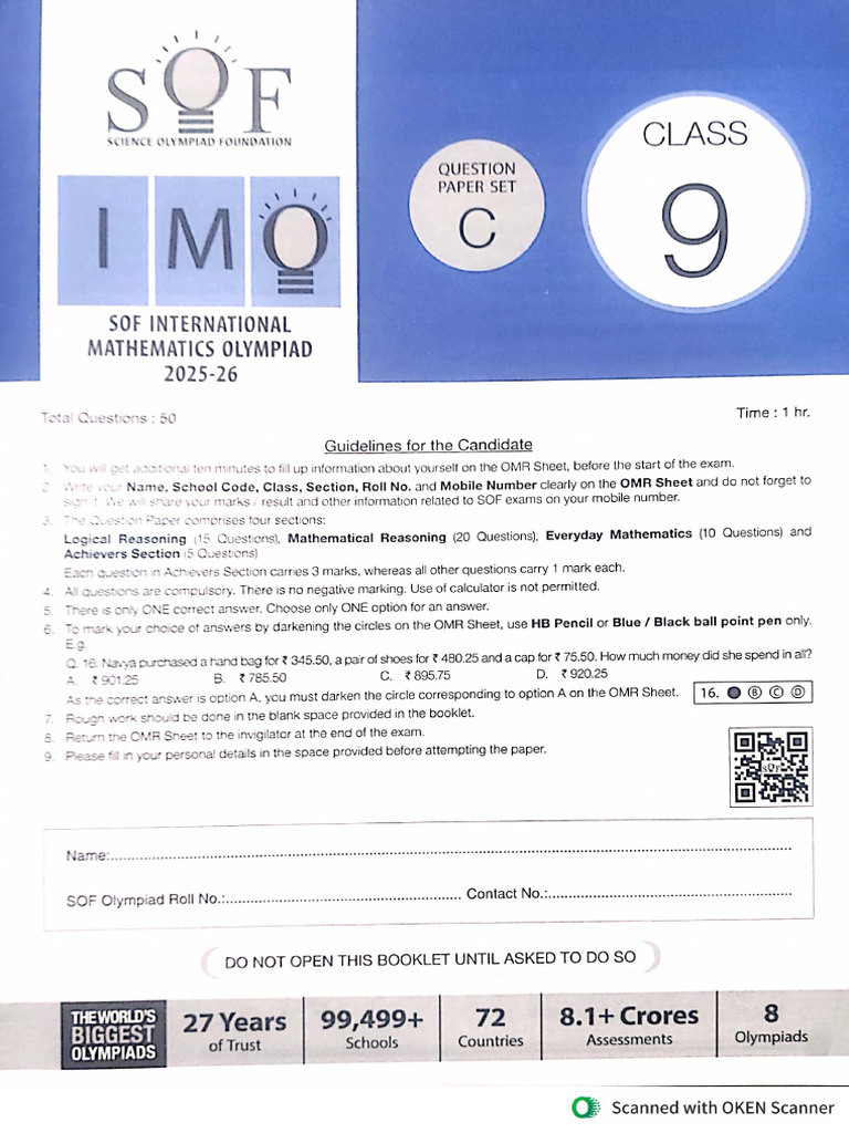 IMO 9th | PDF