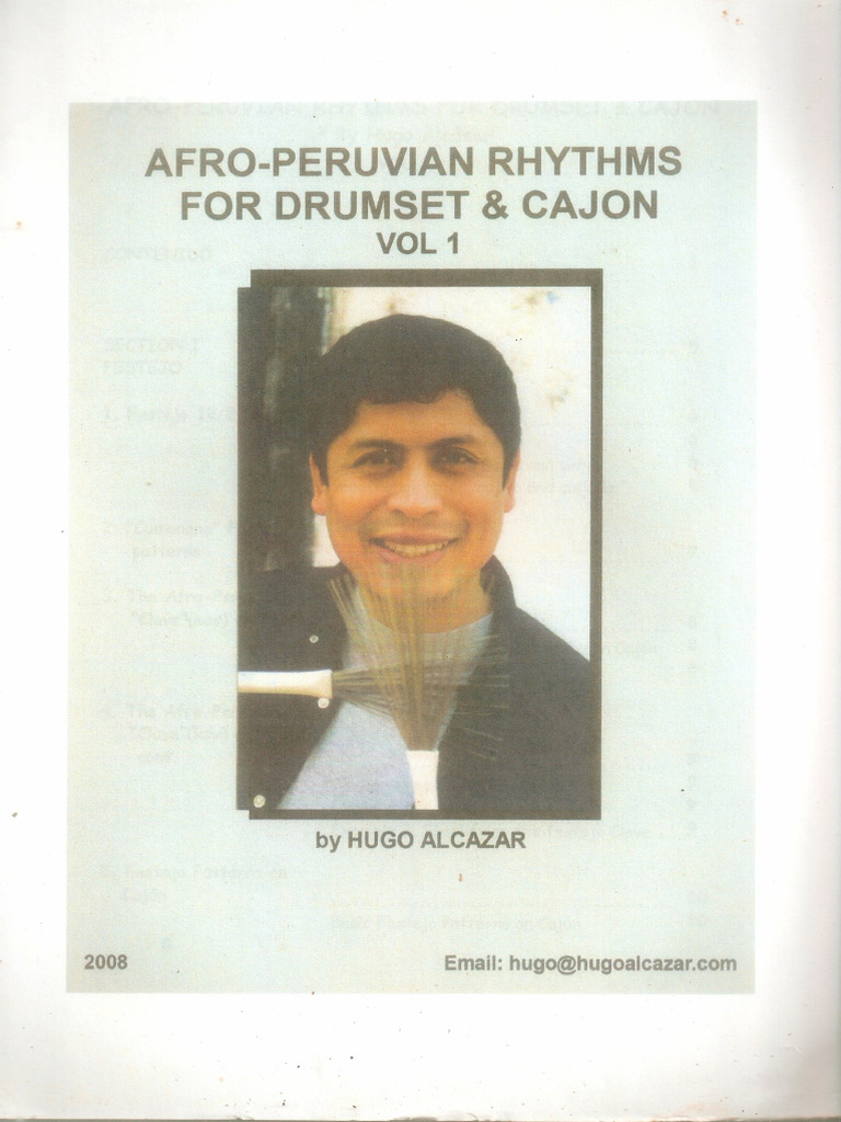 Afro-Peruvians Rhythms For Drumset & Cajon 2 | PDF