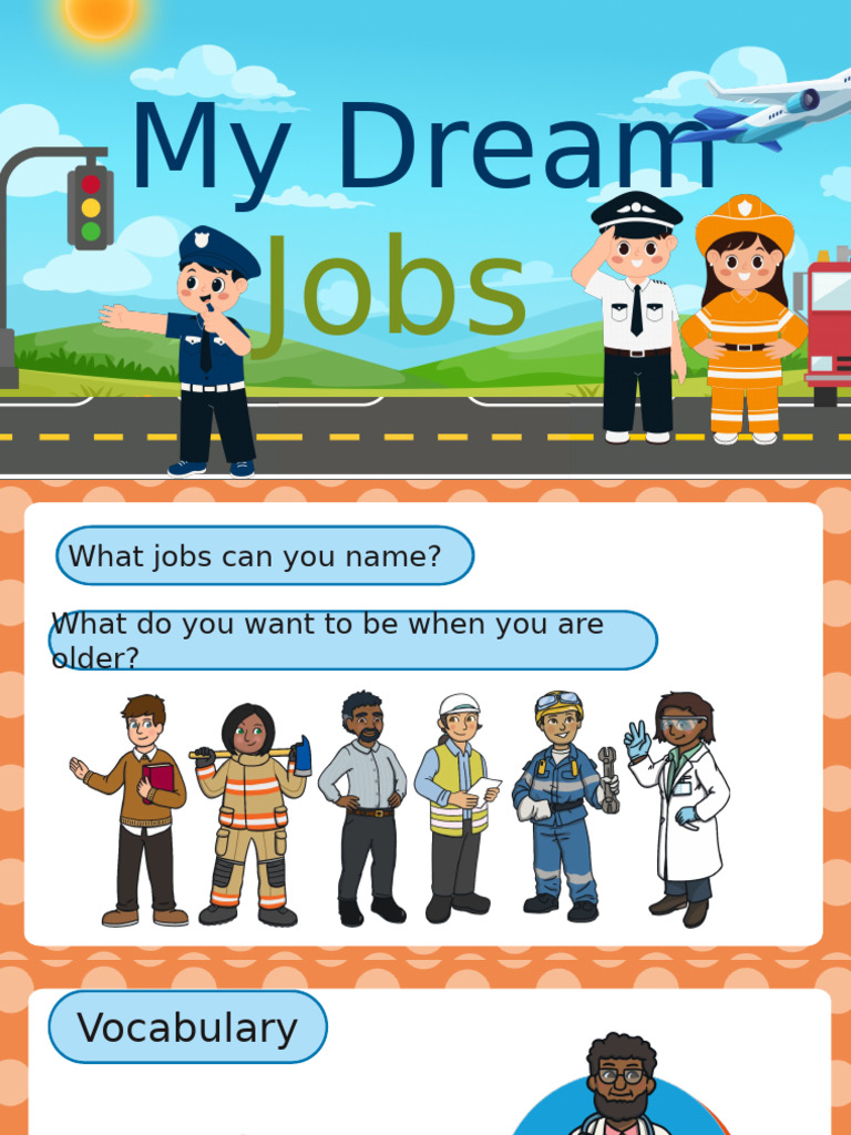 Wishes in pictures (dream jobs) | PDF
