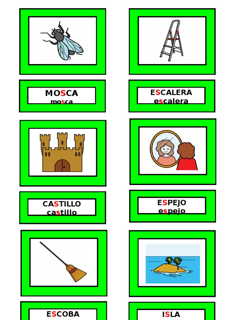 Fonema s Inversa y Final r.a.i.p.