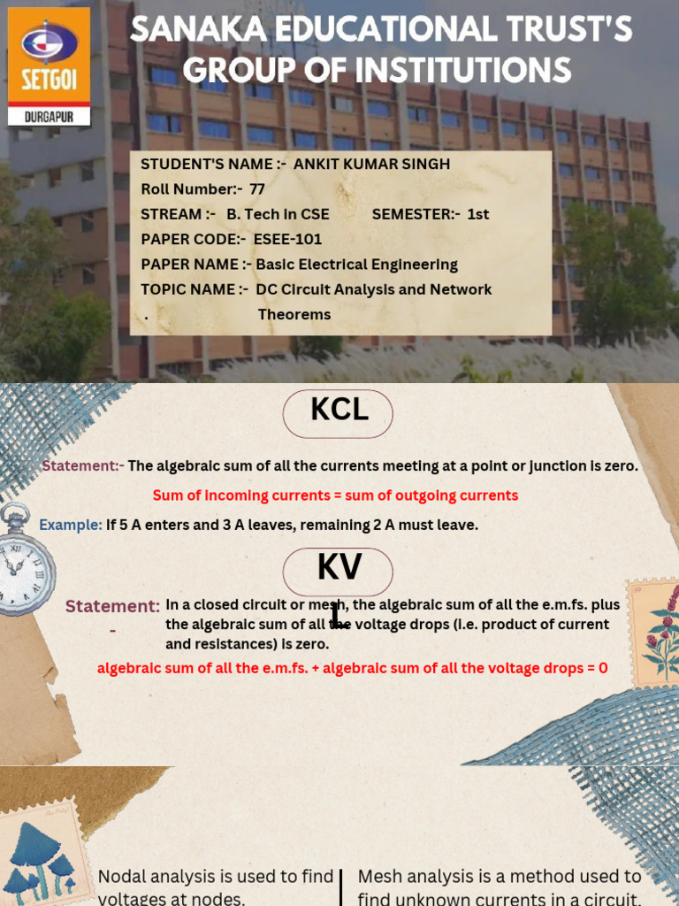 Bee Ankit Kumar Singh _20251212_102407_0000 (4) | PDF | Electrical Network | Series And Parallel ...