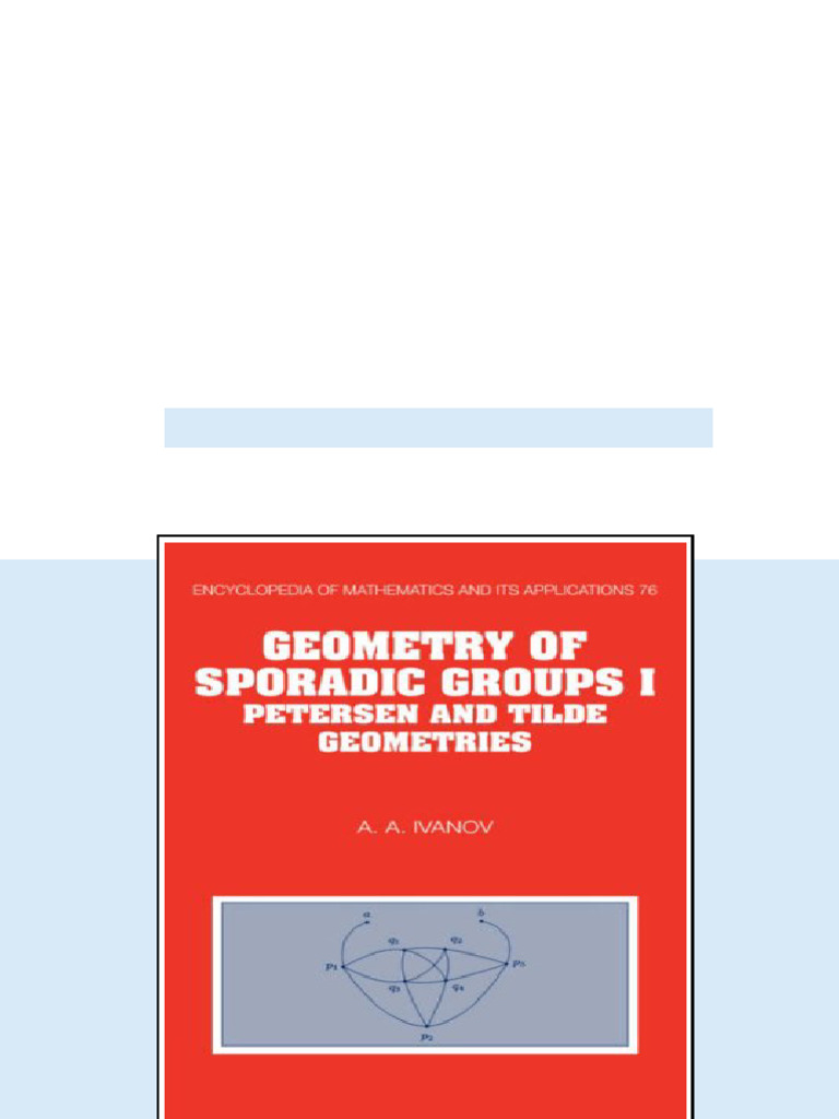 (Ebook) Geometry of Sporadic Groups: Volume 1, Petersen and Tilde ...