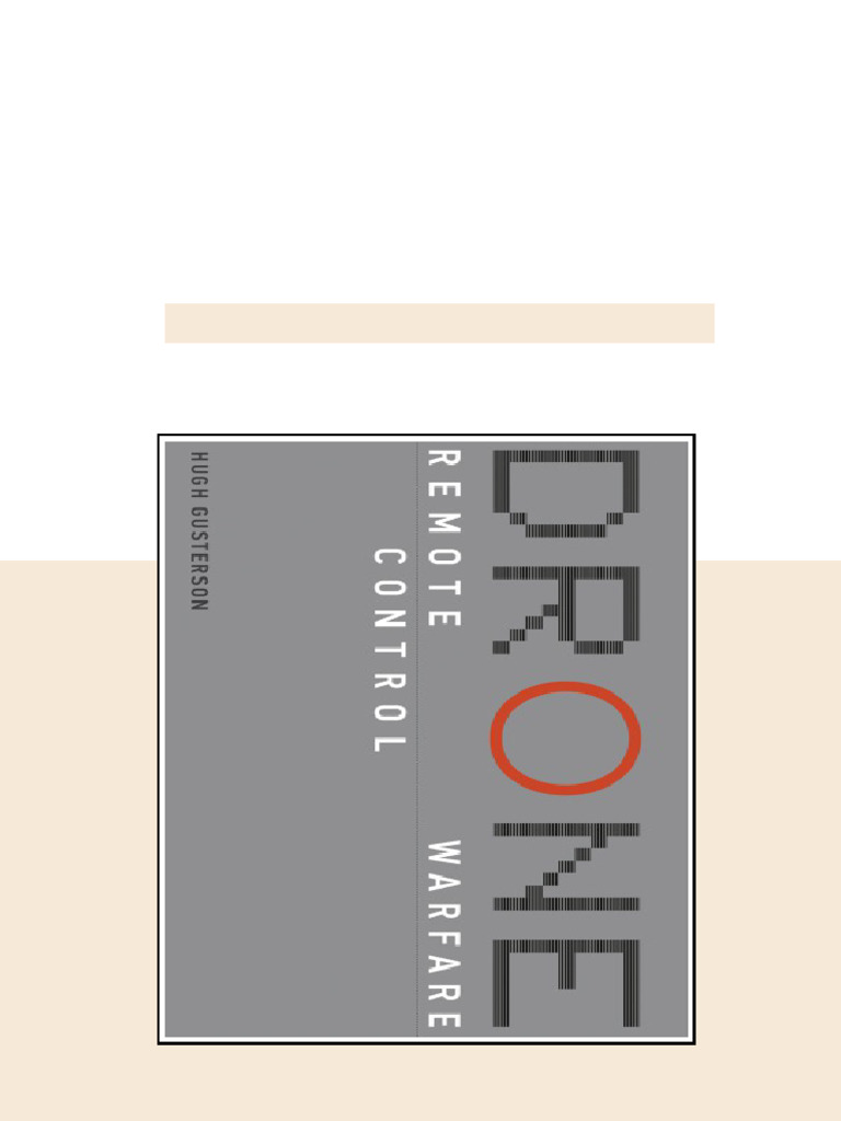 Drone Remote Control Warfare 1st Edition Hugh Gusterson - Ebook and ...
