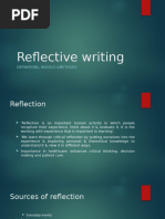 Understanding the CARL Reflection Model | PDF | Goal | Learning