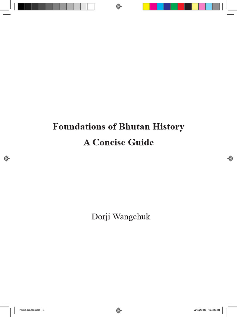 FoundationsofBhutanHistory Final Inside Single 3mmbleed | PDF | Bhutan