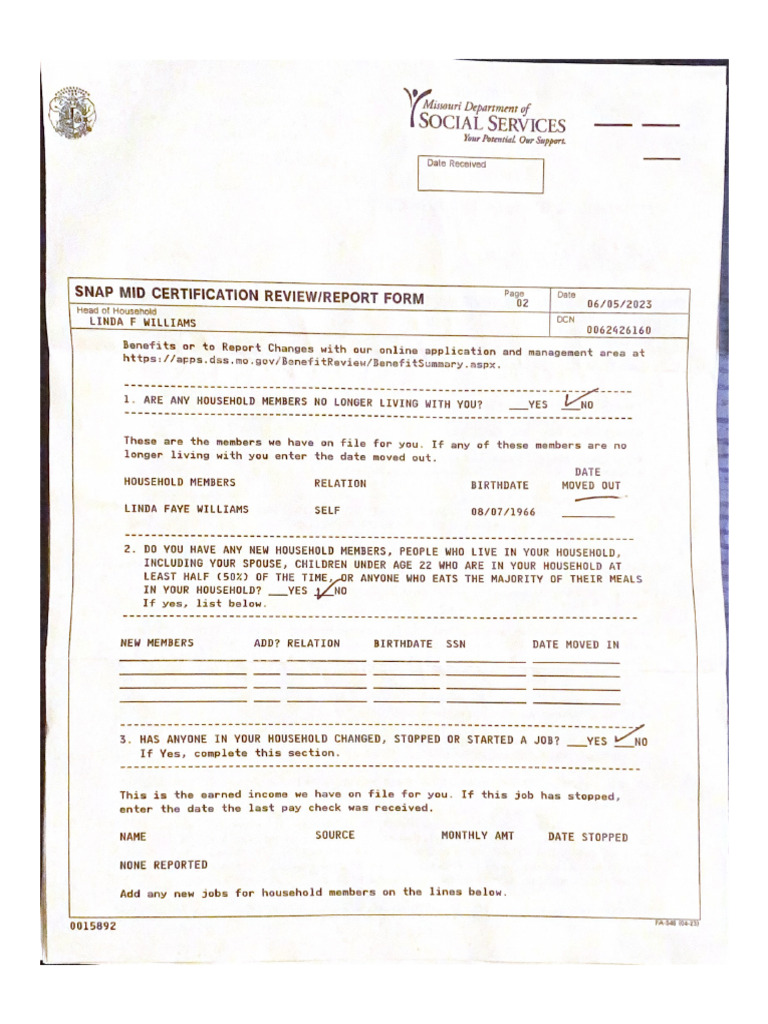 LFW Recert pg1 | PDF