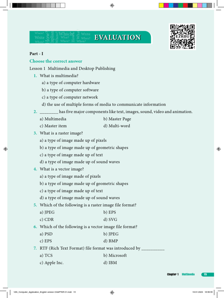 Class 12 Computer Applications English Medium-2024 Edition-www ...