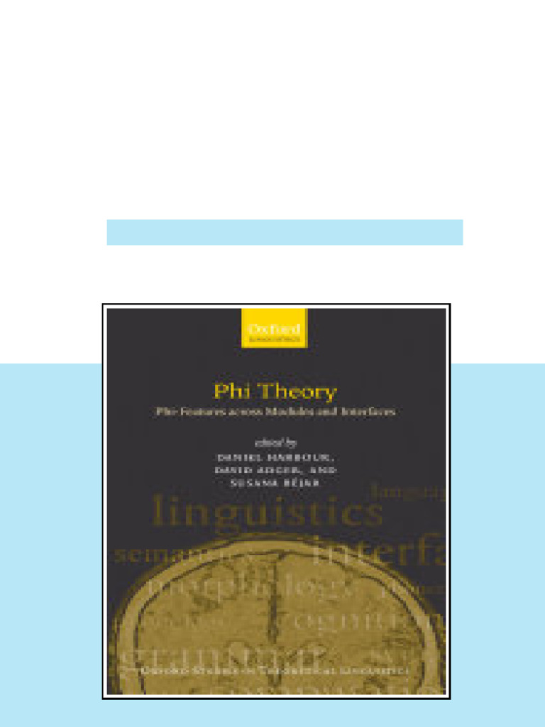 Phi Theory Phi Features Across Modules and Interfaces 1st Edition ...