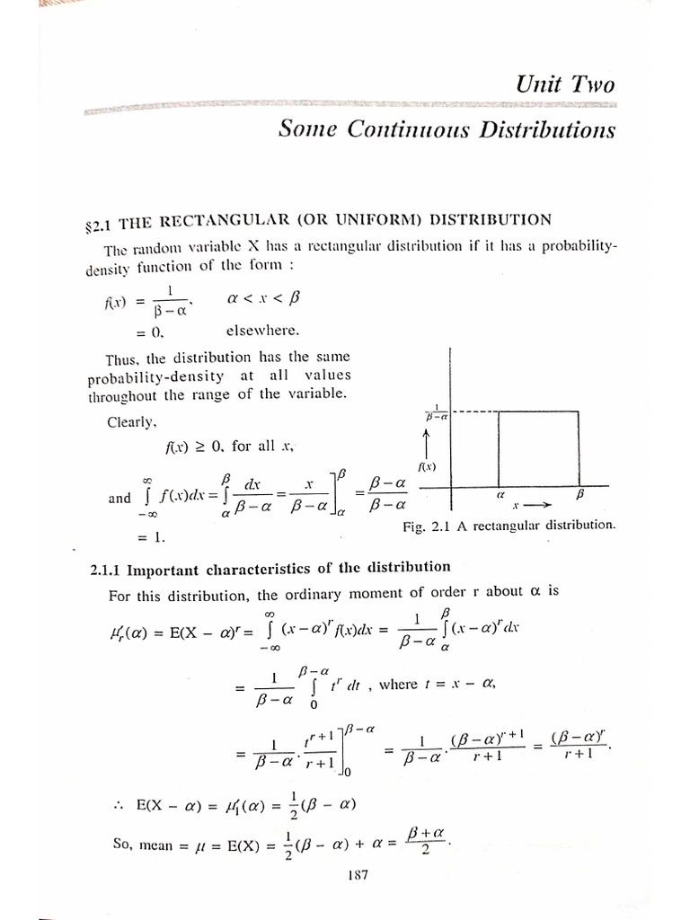 Uniform Distribution Giri Banerjee | PDF