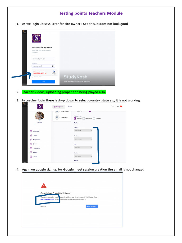 Testing Points Teachers Module 2-12 (1) | PDF | Software