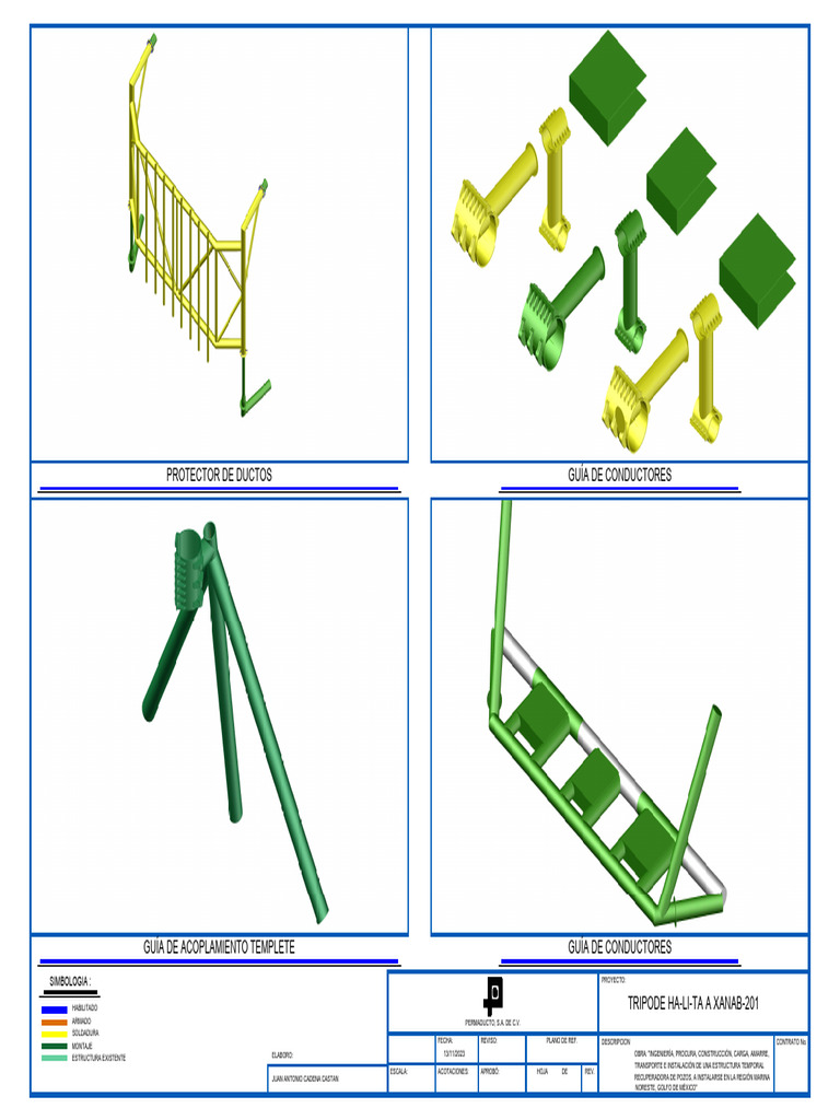 Avance Subestructura-Presentacion 1 3d Deck | PDF