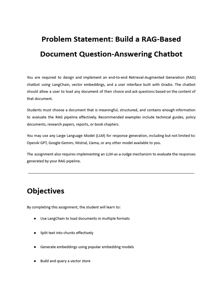 RAG-Based Document Q&A Chatbot Guide | PDF | Computer Science ...