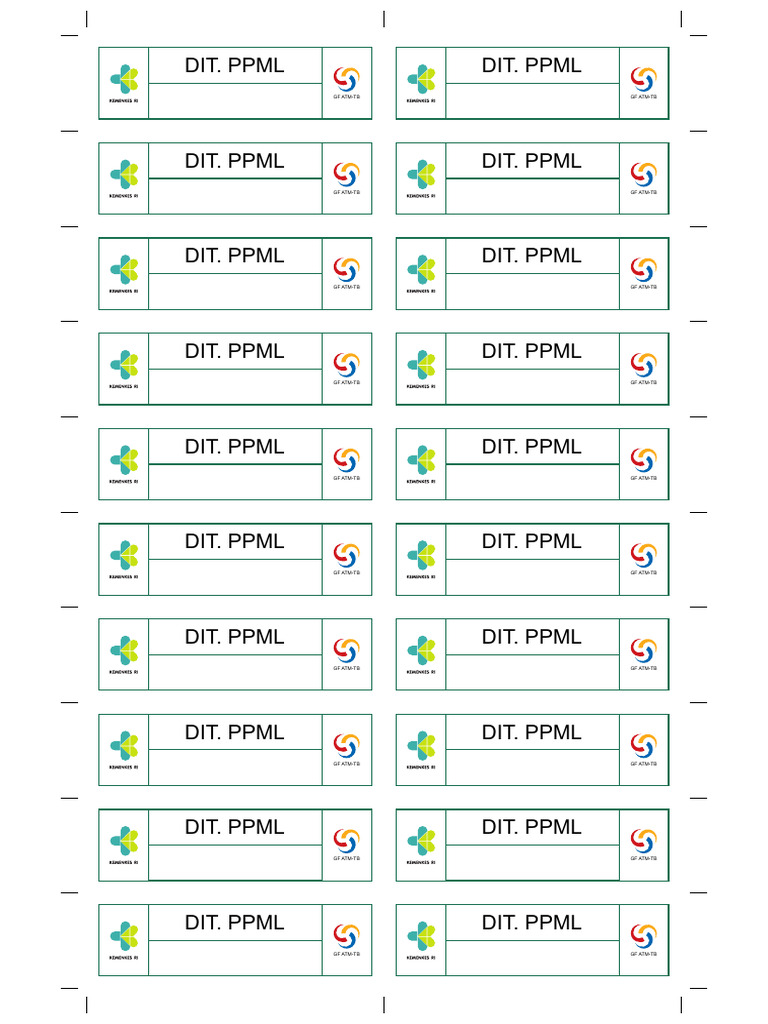 Label Nomer Aset GF | PDF