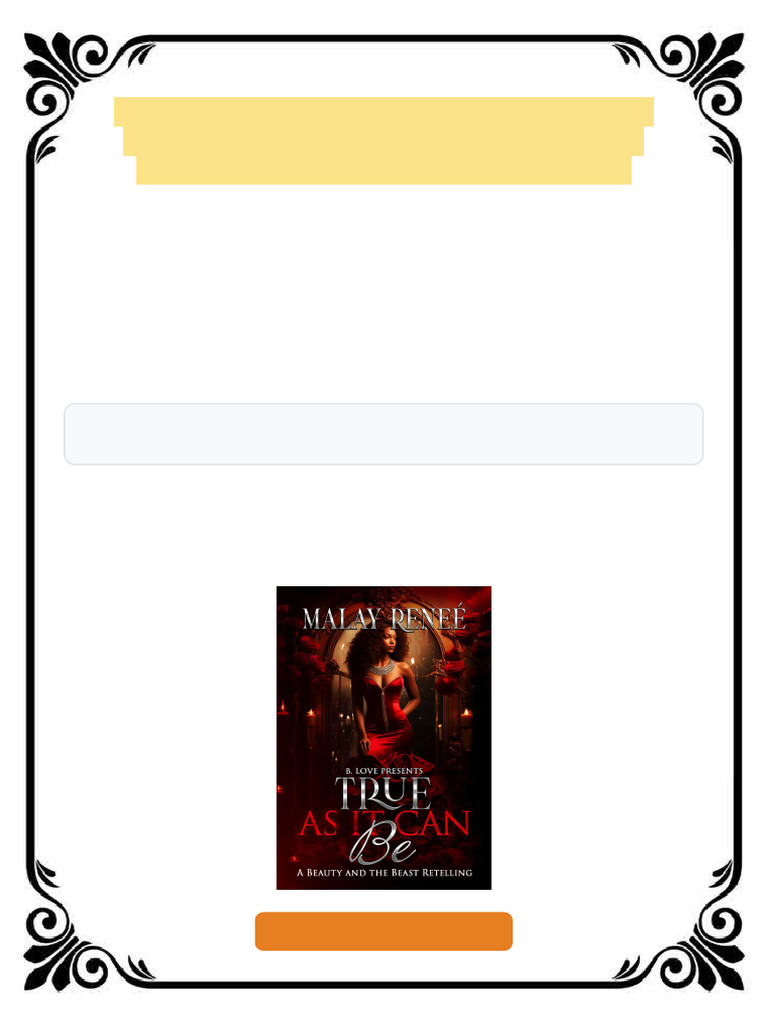 True as it Can Be A Beauty and the Beast Retelling 1st Edition Malay ...