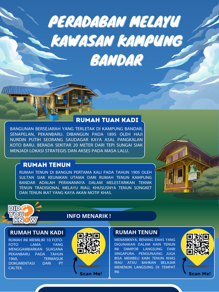 Poster Rumah Tuan Kadi Dan Rumah Tenun | PDF