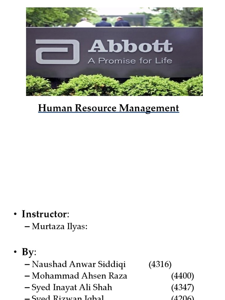 Final Presentation | PDF | Abbott Laboratories | Recruitment