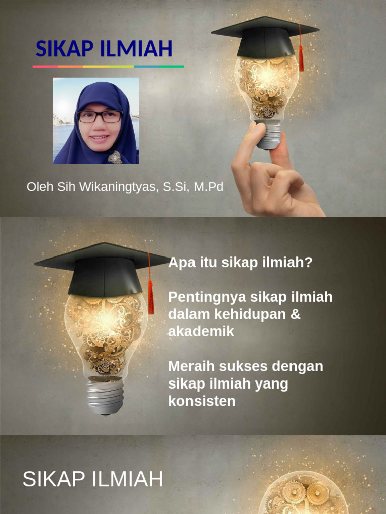 Sikap Ilmiah Dalam Kehidupan | PDF