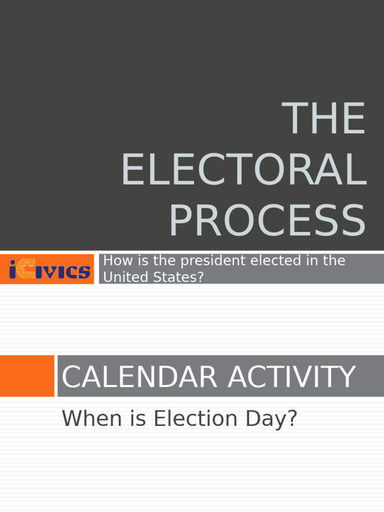 Electoral Process Activities | PDF | American Government | Presidents ...