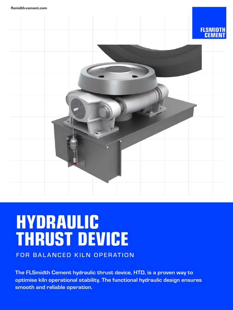 Hydraulic Thrust Device Datasheet | PDF | Manufactured Goods ...
