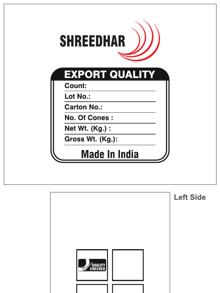 Shreedhar Brand Packing | PDF