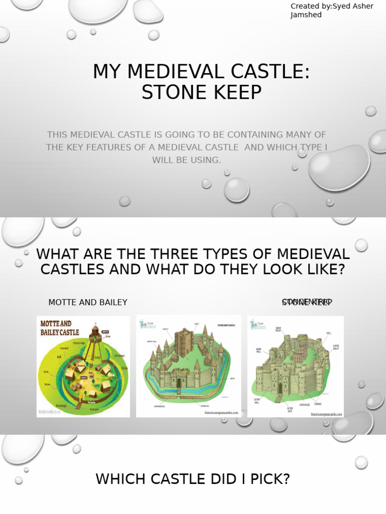 My Medieval Castle: Stone Keep | PDF