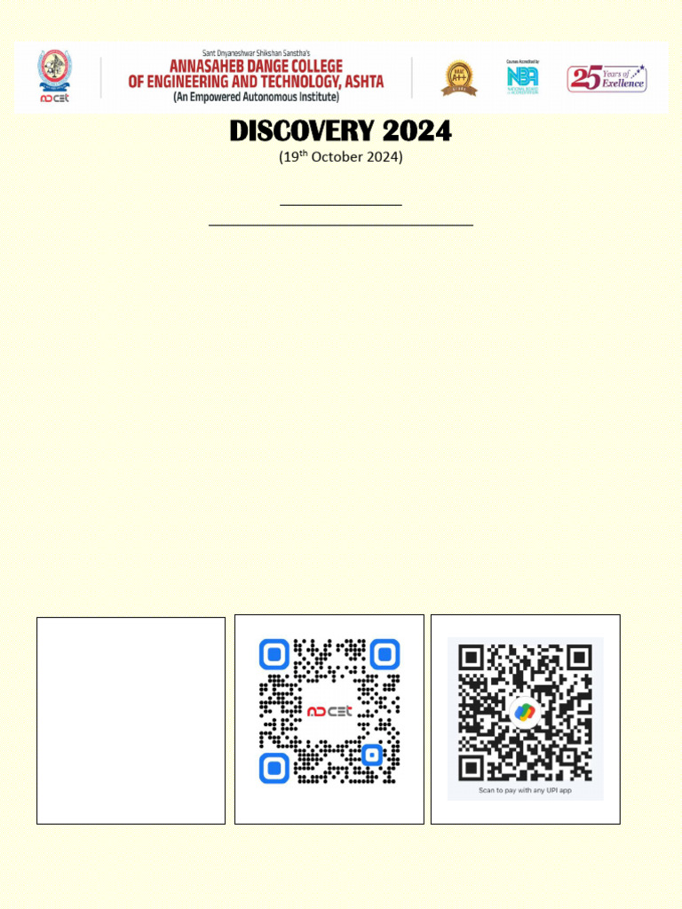 Discovery 2024 Paper Presentation Rules | PDF | Aerodynamics | Internet ...