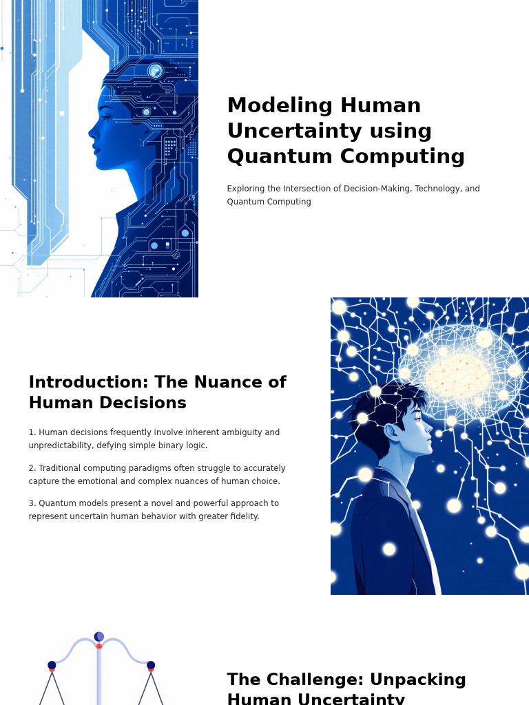 23bcp174 Modeling Human Uncertainty Using Quantum Computing | PDF ...