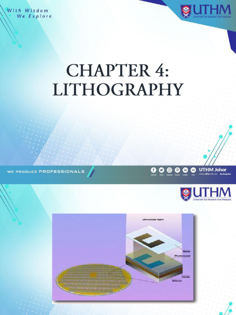 Chapter 4 Part 1 Lithography | PDF | Photolithography | Physical Sciences