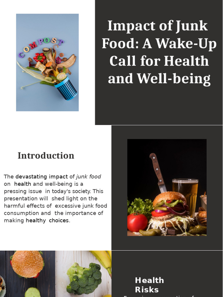 Junk Food's Health Impact Explained | PDF