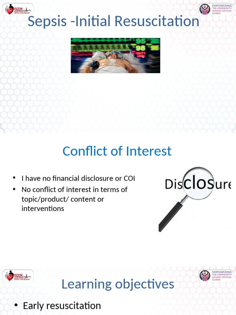 Sepsis Initial Resuscitation Guidelines | PDF | Sepsis ...