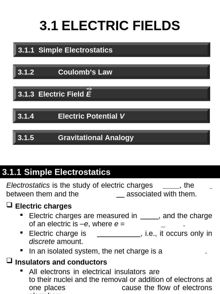 Understanding Electric Fields and Charges | PDF | Electric Field ...