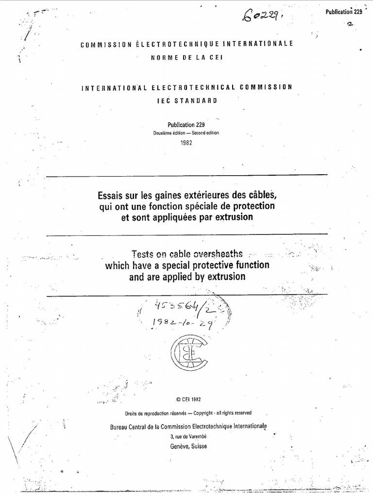 Iec 60229 1982 | PDF