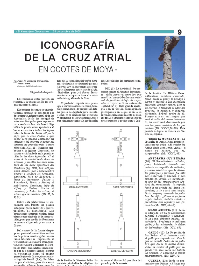 Iconografía de la Cruz Atrial | PDF | eucaristía | Jesús