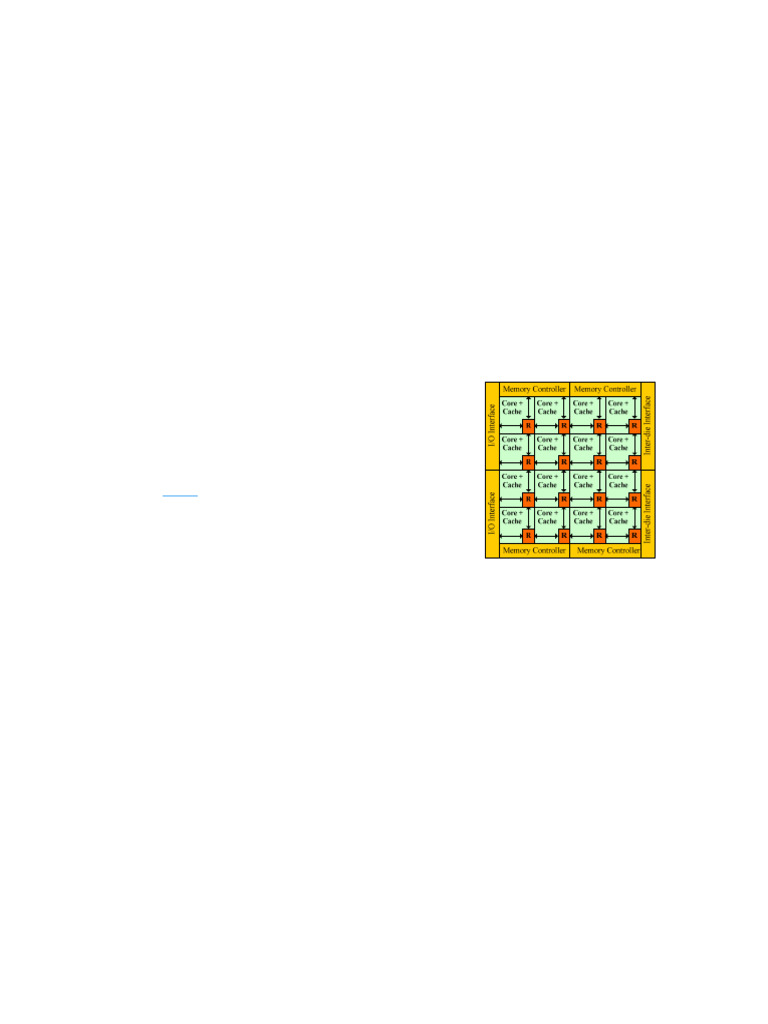 On Chip Interconnection Networks Why The | PDF | Network Topology | Routing