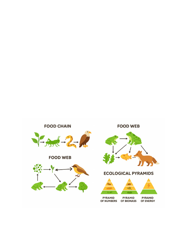 Understanding Food Chains and Ecological Pyramids | PDF