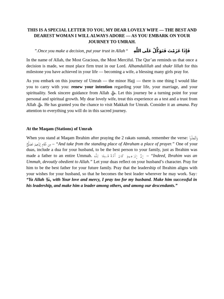 This Is A Special Letter To You ....... | PDF