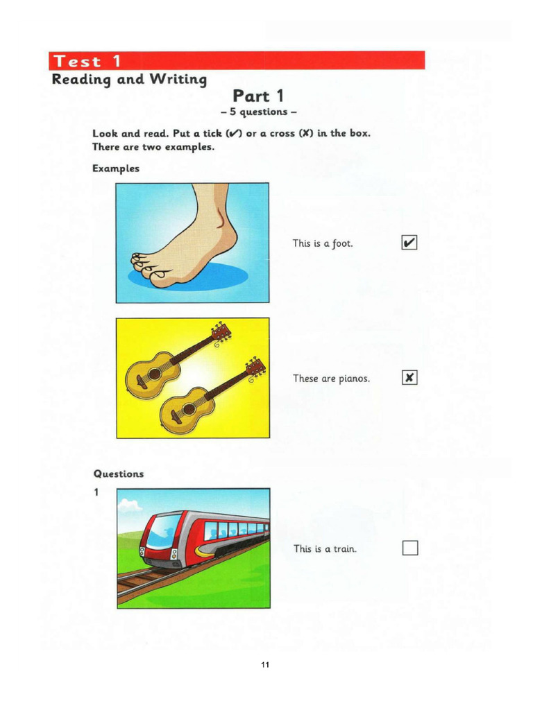 (New) - Read and Write STARTER TEST 1 | PDF | Fashion | Clothing