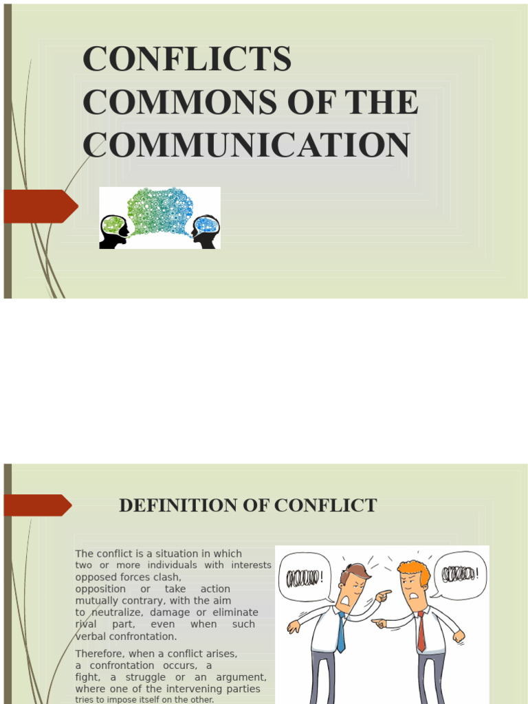 Understanding Conflict Dynamics | PDF | Conflict (Process) | Communication