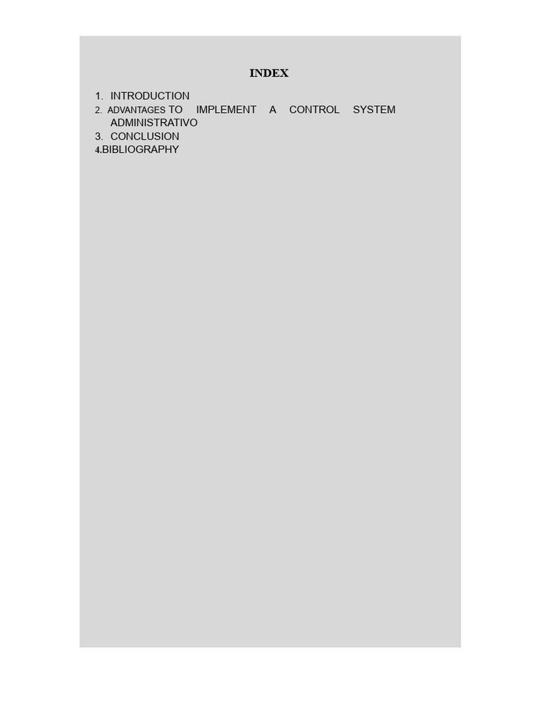 Administrative Control Essay | PDF | Regulatory Compliance | System