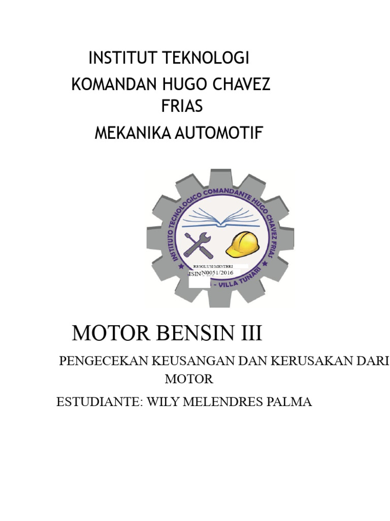 Pemeriksaan Keausan Dan Kerusakan Mesin | PDF